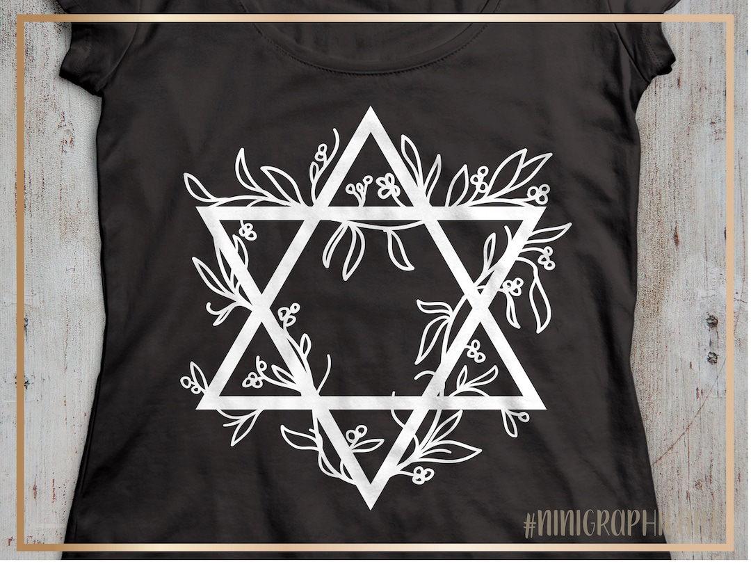 Star of David, Shield of David Svg, Magen David Svg, Svg Dxf Png ...