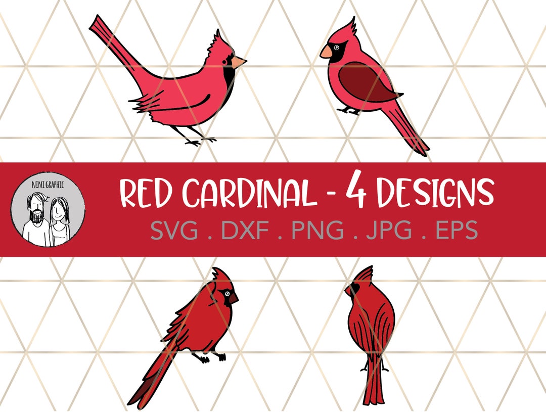 Cardinal SVG, Bird SVG, Red Cardinal SVG, Cardinal Dxf Cardinal Cut ...