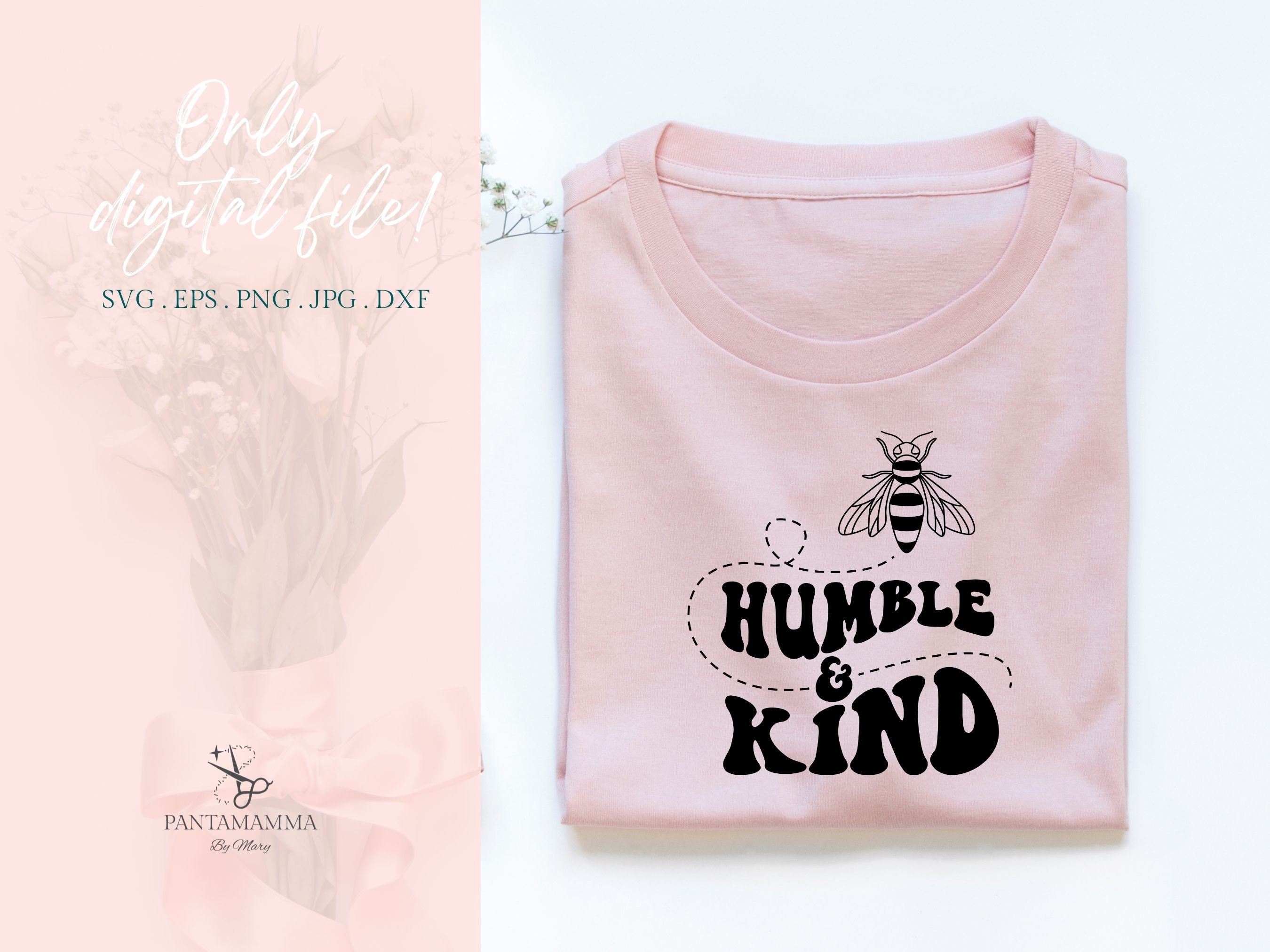 Bee Humble and Kind SVG Cut File Bee Svg Bee Happy Svg - Etsy