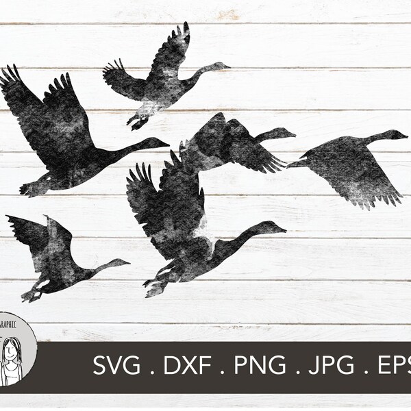 Flying Ducks Stencil - Etsy