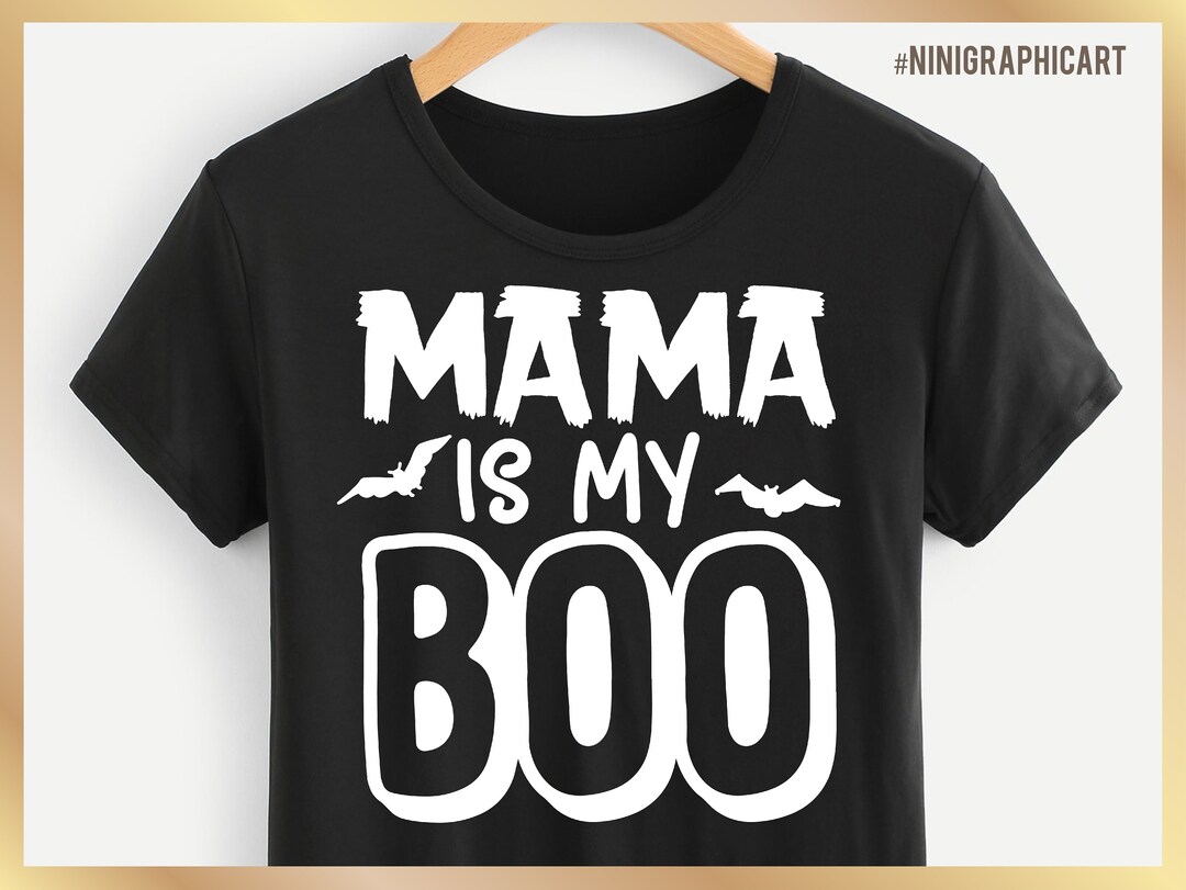 Halloween Svg, Mama is My Boo Svg, Boo Svg, My First Halloween Svg ...