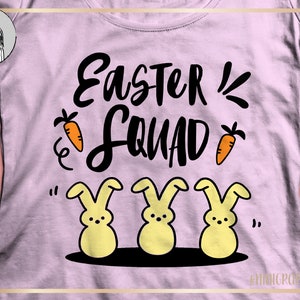 Easter Svg, Easter Squad Svg, Bunny Svg, Easter Svg, Family Easter Svg ...