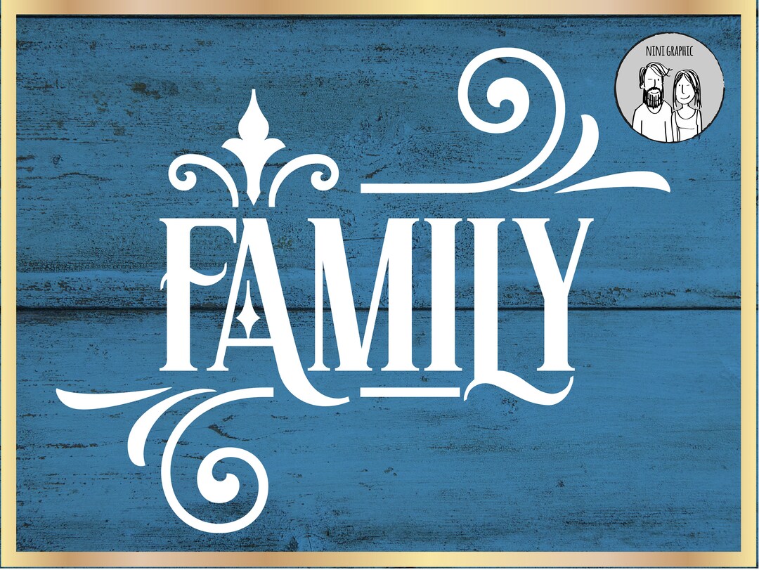 Family Sign Svg, Family Svg, Farmhouse Sign Svg, Woodsign Svg, Dxf, Jpg ...