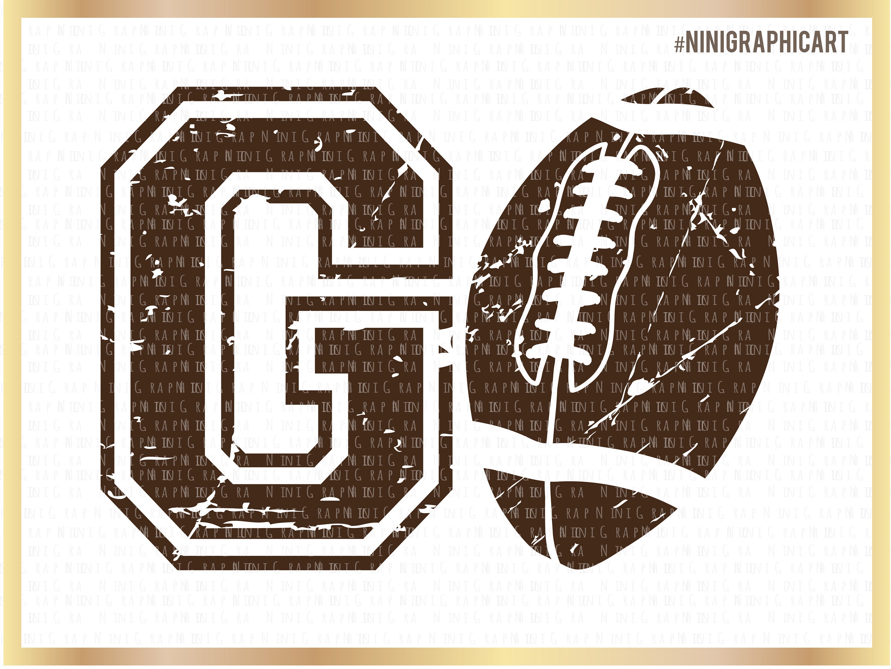 Football Svg GRUNGE Football Svg GO Football Svg Football | Etsy