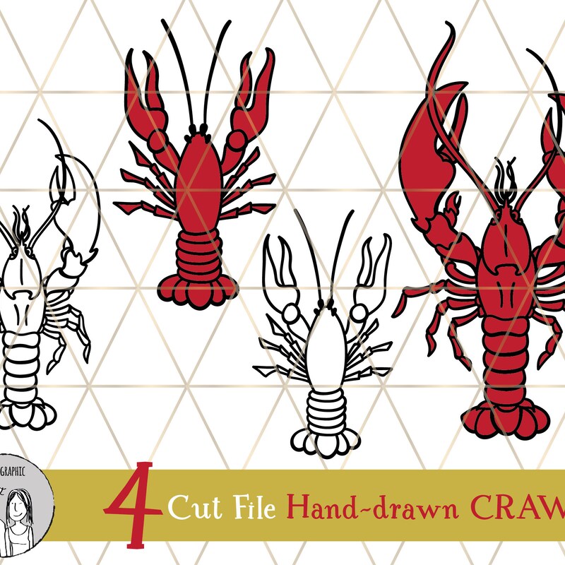 Crawfish Dxf - Etsy