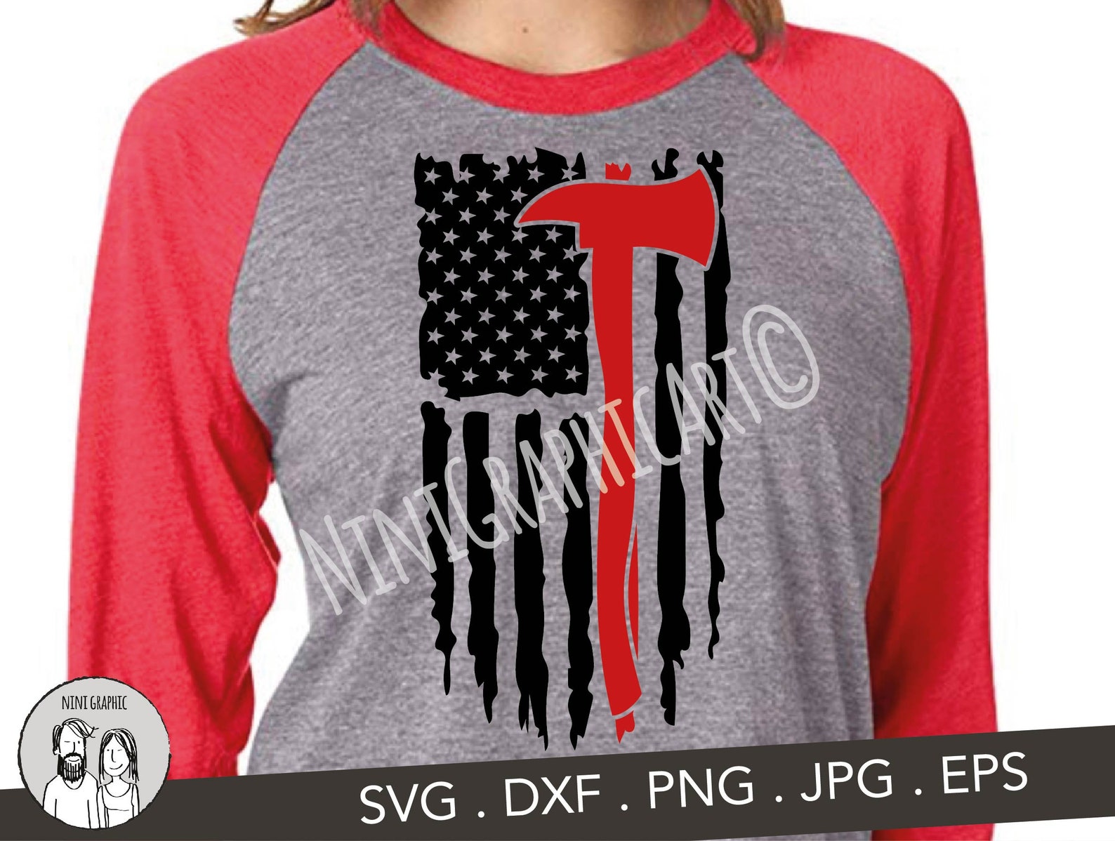 Firefighter Flag Svg, Distressed Firefighter Flag Svg, Fire Department ...
