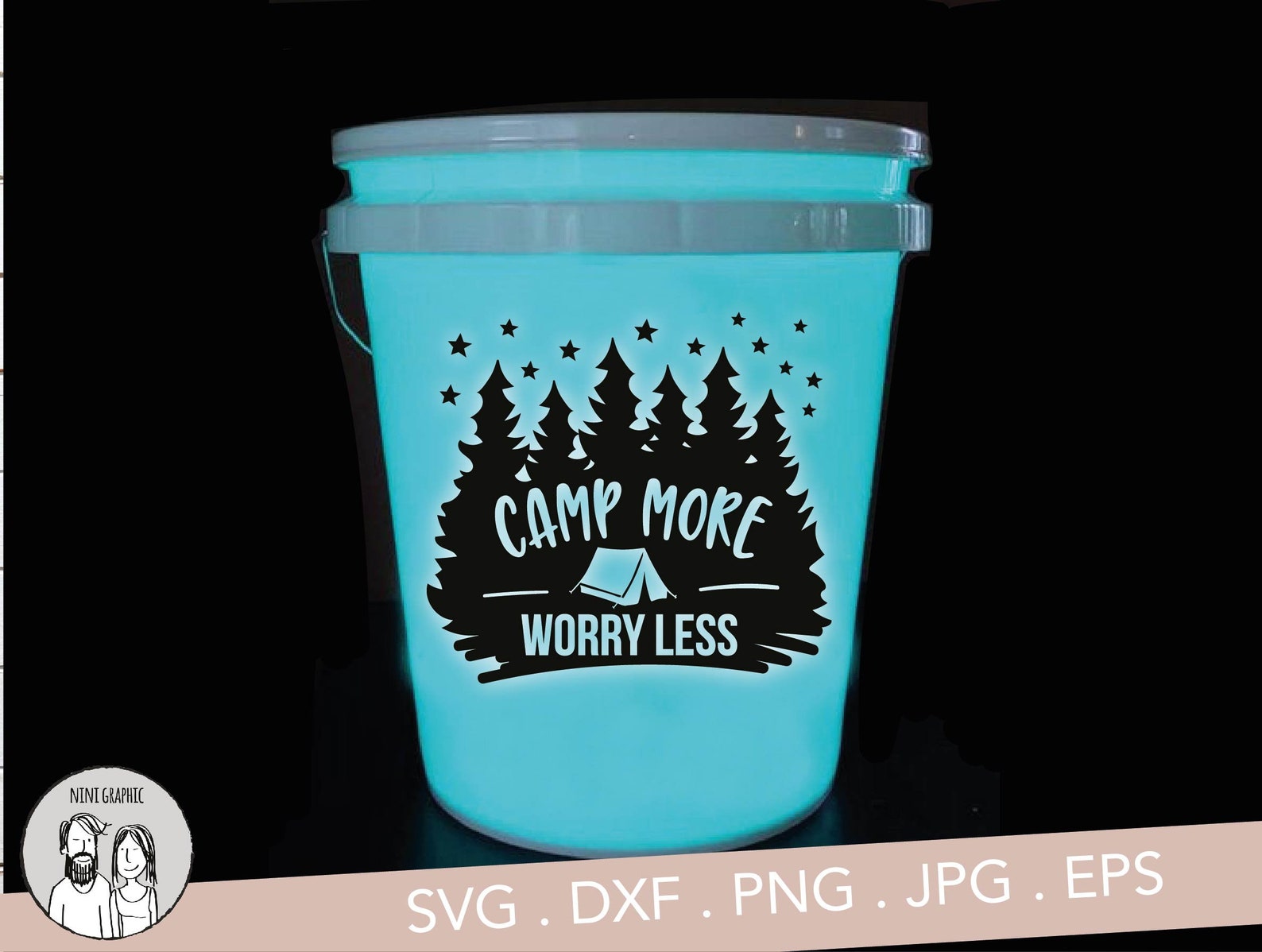 Camping SVG Bundle Camp Life SVG Cut Files Instant | Etsy