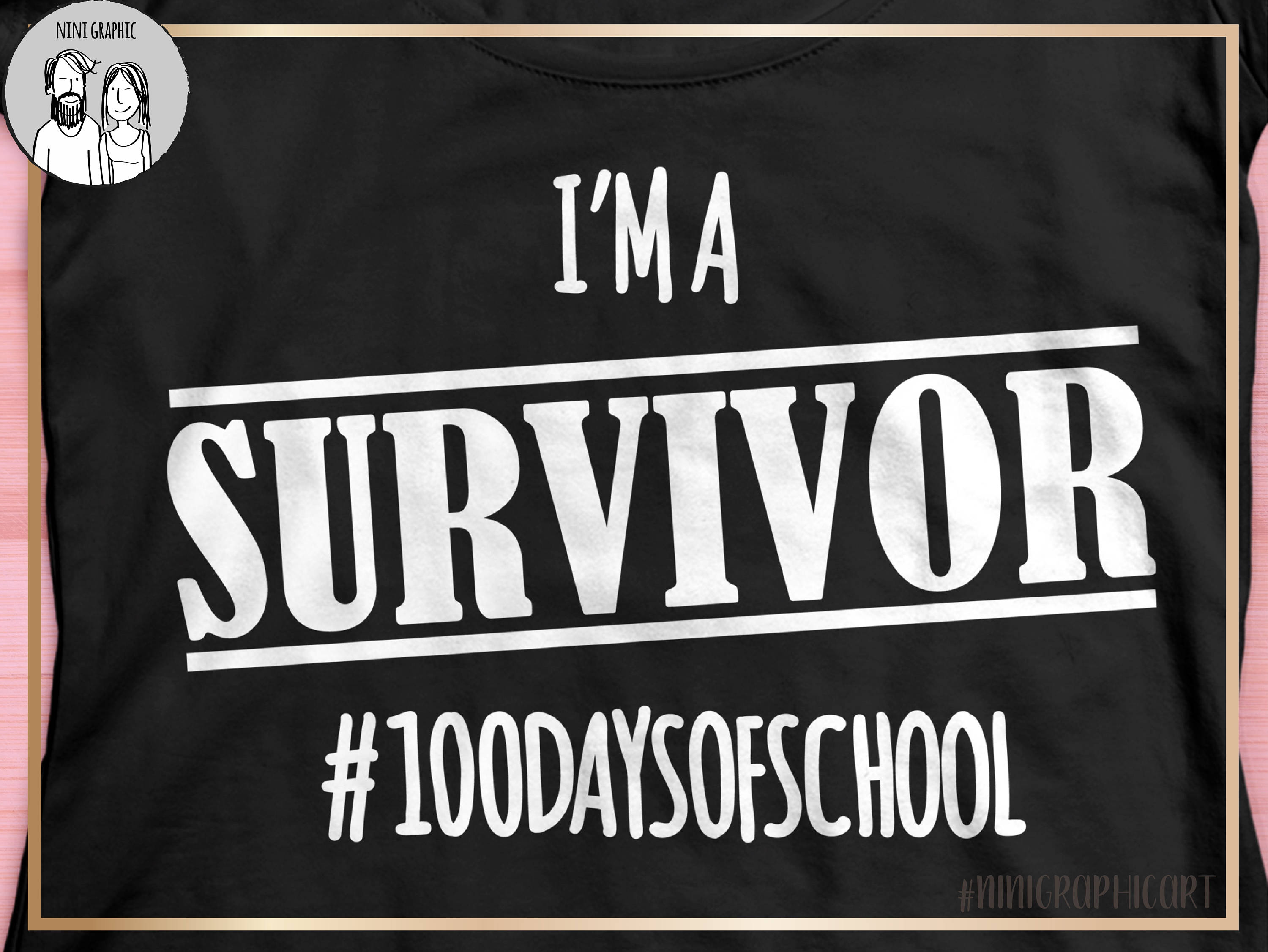 100th Day of School Svg, 100 Days Svg, Survived 100 Days Svg, Svg, DXF ...