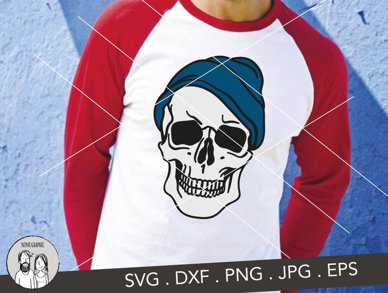 Skull Hat Svg File Skull Svg Bandana Skull Svg Skull Cut | Etsy