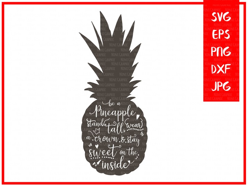 Piña Archivos Svg Para Silhouette Svg Archivos Cricut Explore Etsy México