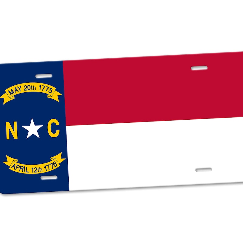 Nc Front License Plate - Etsy