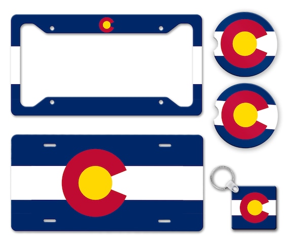 Colorado State Flag State Price I Love Colorado Home | Etsy