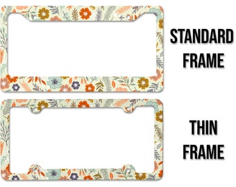 Uv Printed License Plate Frame - Etsy