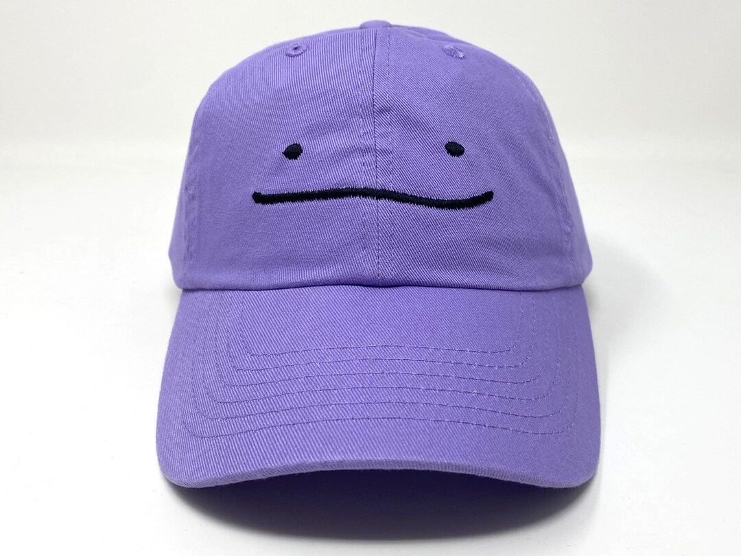 Embroidered Ditto Cap | Hat | Kawaii | Adult Gift | Strapback - Etsy
