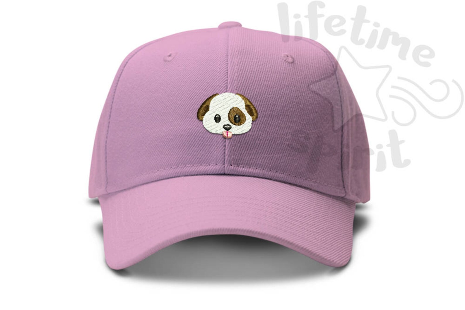 Puppy Dog Face Emoji Low Profile Dad Hat Summer Beach Fun Cap - Etsy
