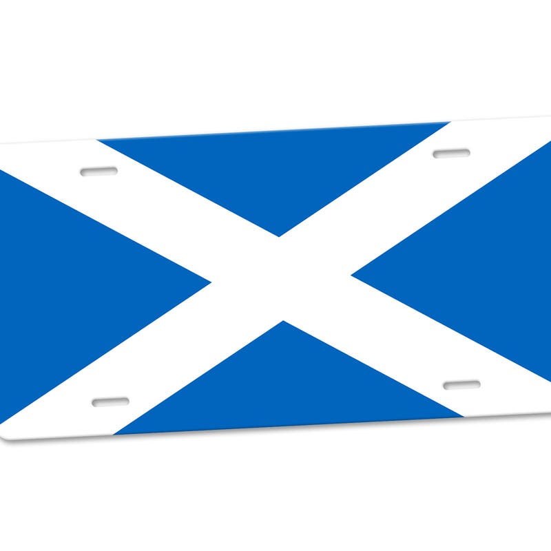 Scottish Blue Plates - Etsy