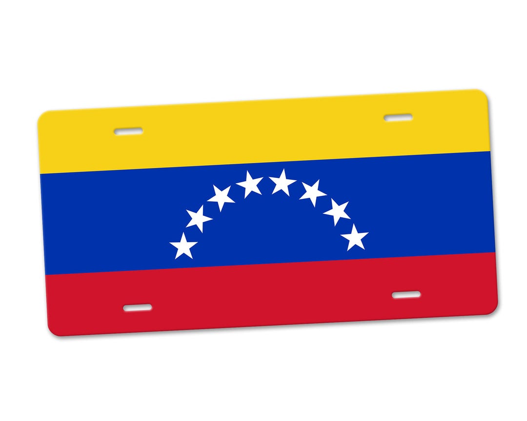 Venezuela Auto Vanity License Plate - LP1038 - Etsy