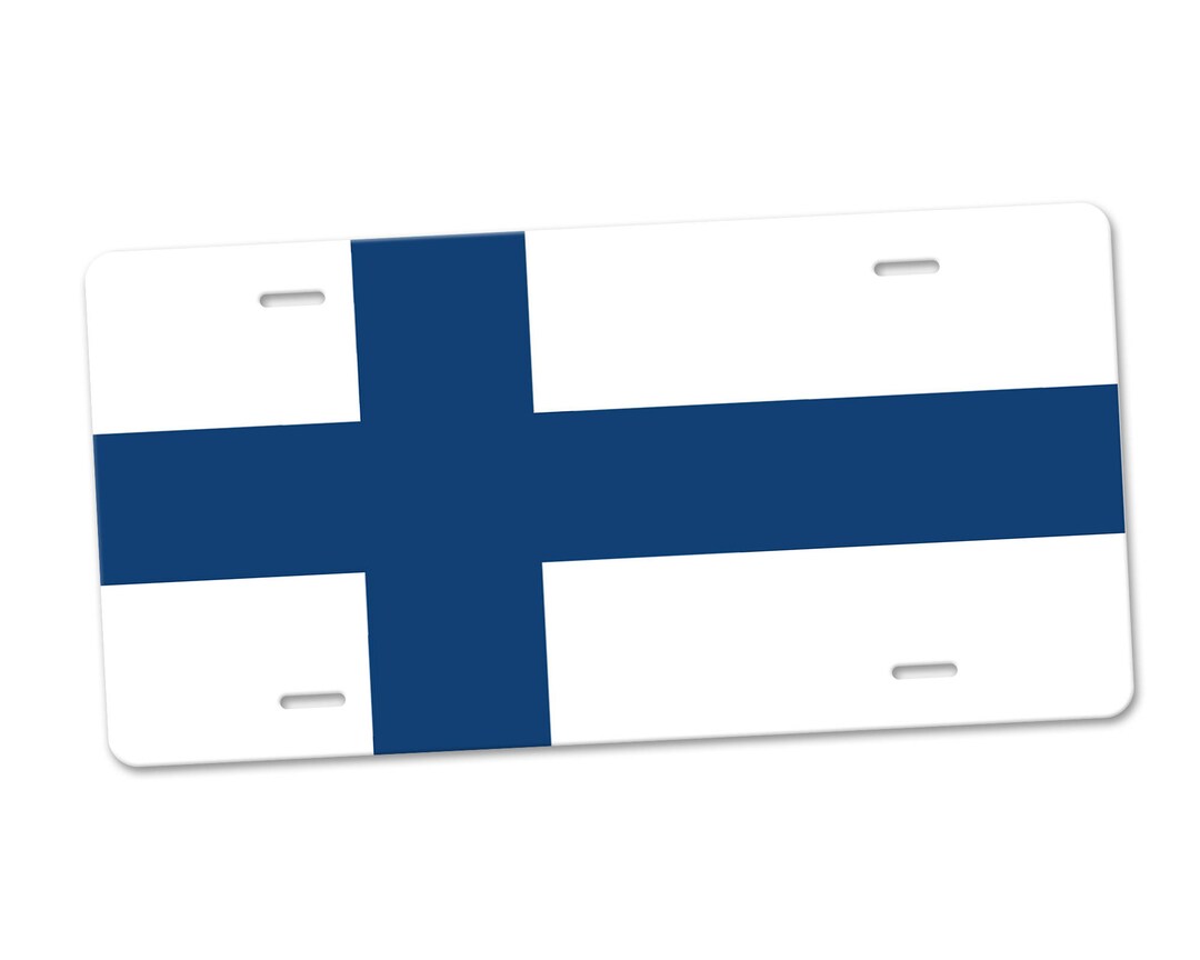 Finland Auto Vanity License Plate - LP1022 - Etsy