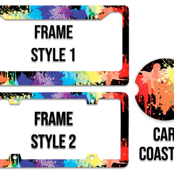 Paint Splatter Plate - Etsy