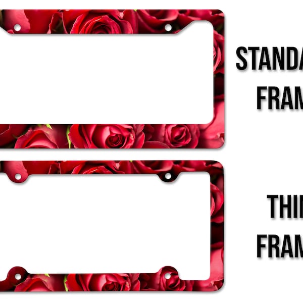 Red Roses Plates - Etsy