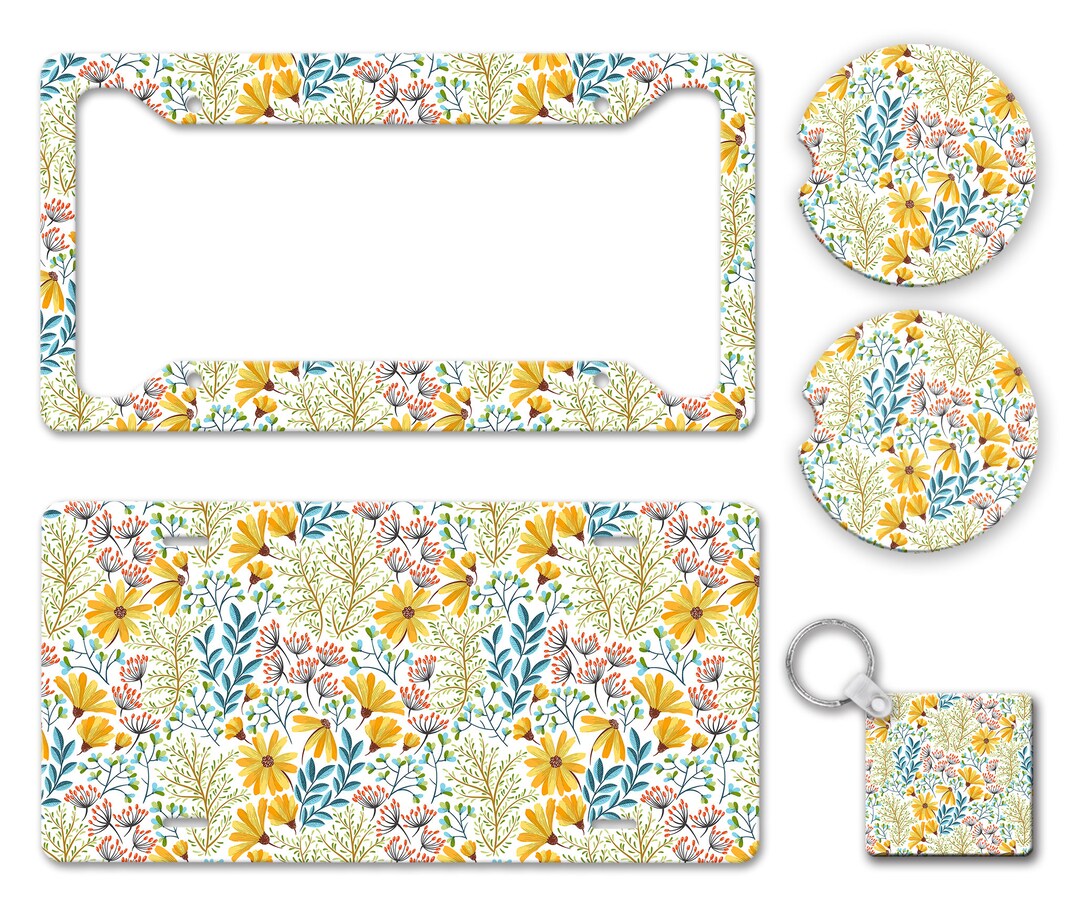 Bright All Over Flower Pattern Print Bright Colored Boho - Etsy