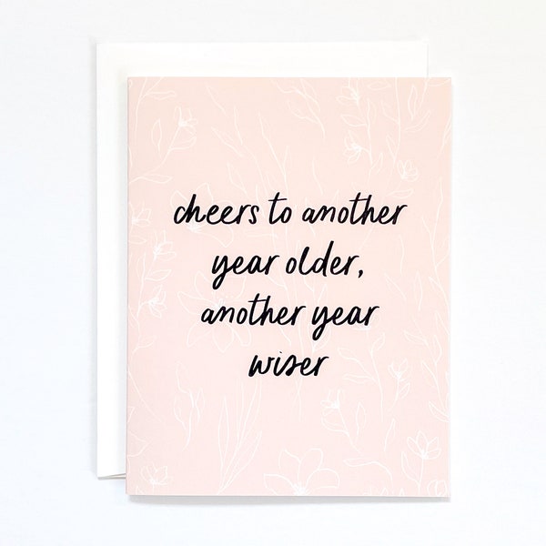 Another Year Older - Etsy