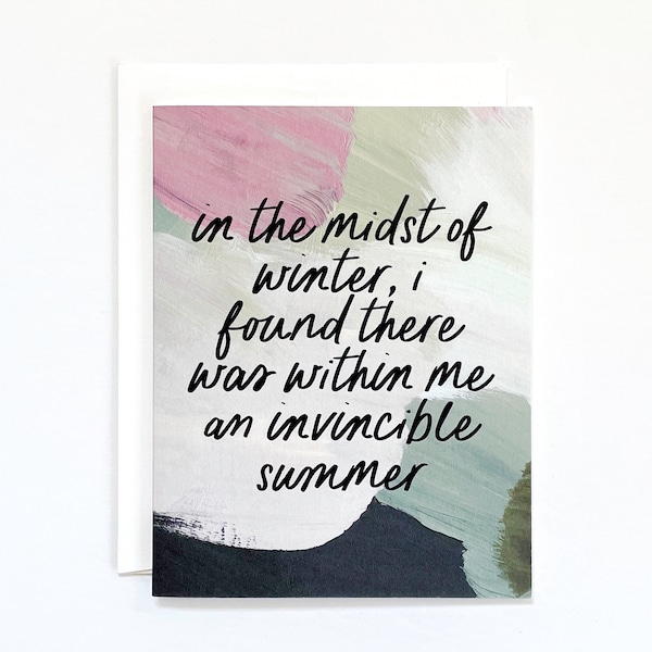 Invincible Summer - Etsy