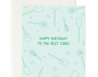 Happy Birthday Cook - Etsy