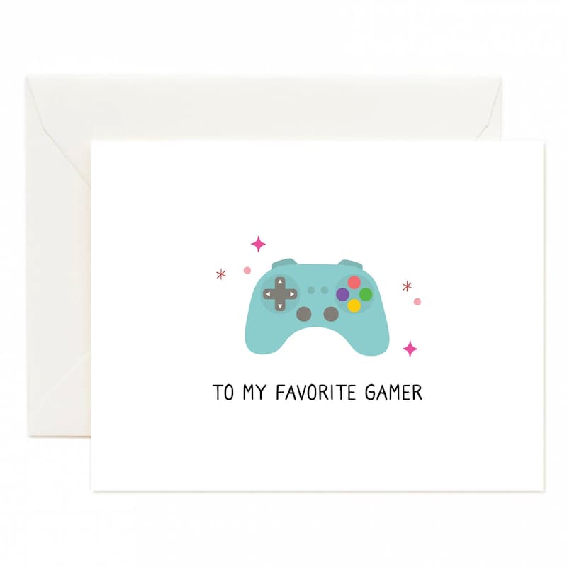 Gamer Card - Etsy