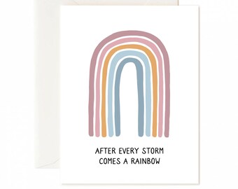 PRINTABLE Rainbow Thank You Card INSTANT DOWNLOAD 5x7 - Etsy