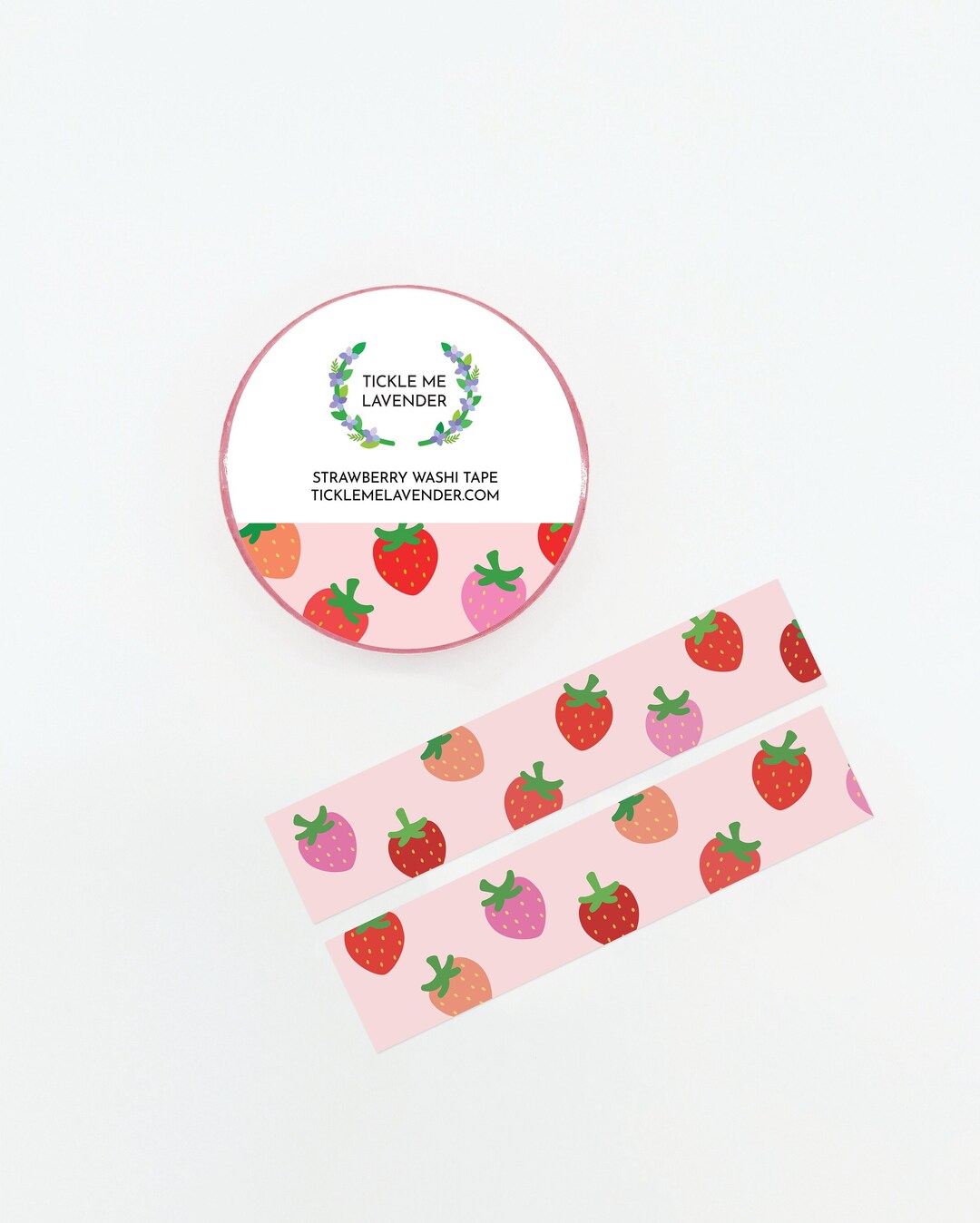Strawberry Washi Tape,strawberry Washi,strawberry Tape,fruit Washi Tape ...