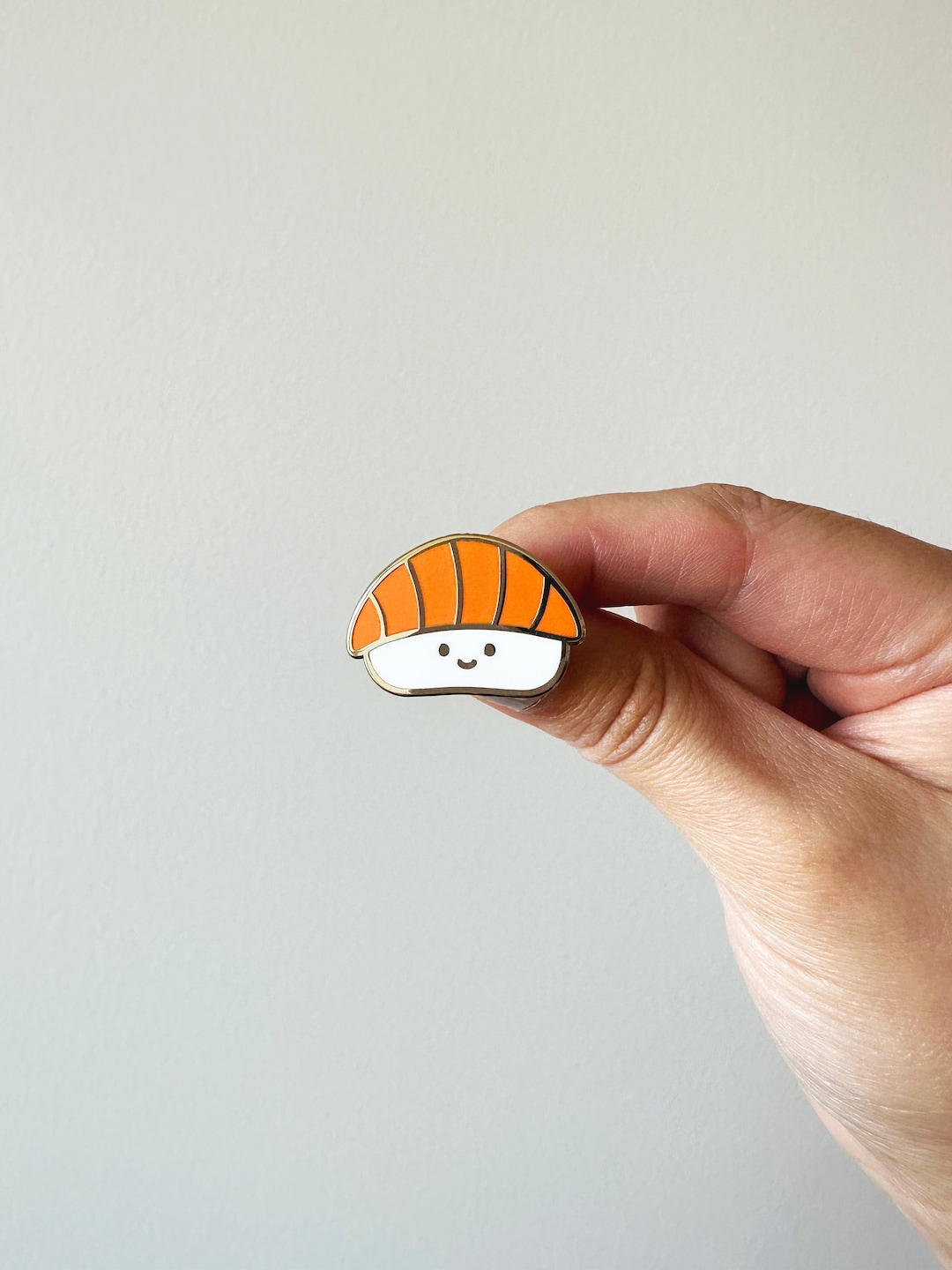 Sushi Pin,salmon Pin,nigiri,enamel Pin Food,orange Pin,sushi Enamel Pin ...