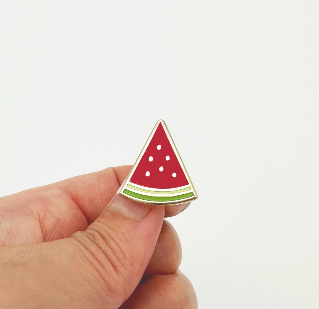 Watermelon Pin,fruit Pin,fruit Enamel Pin,summer Pin,metal Pins,hard ...