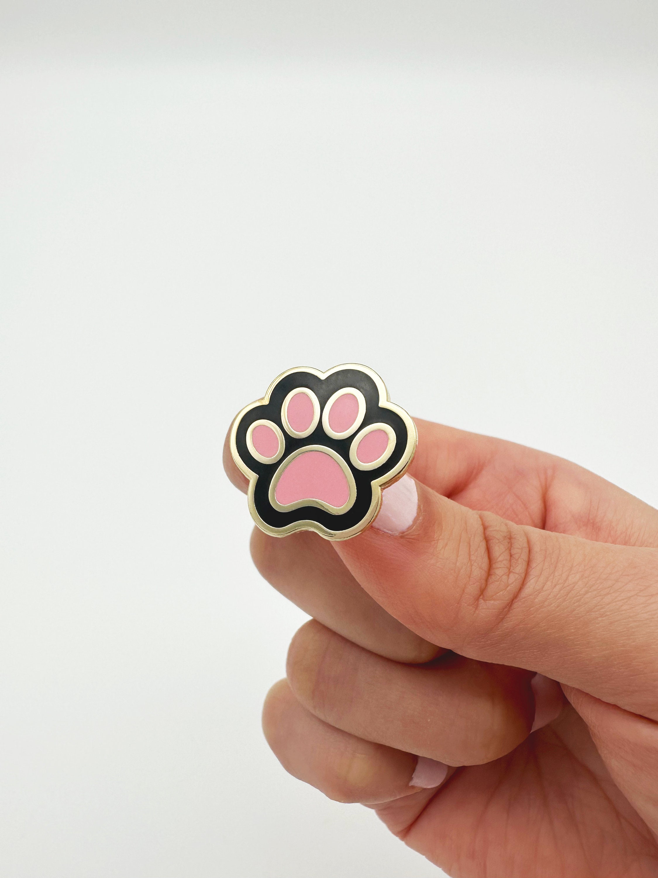 Paw Pin,paw Print Pin,paw Print Enamel Pin,dog Paw Pin,cat Paw Pins,dog ...