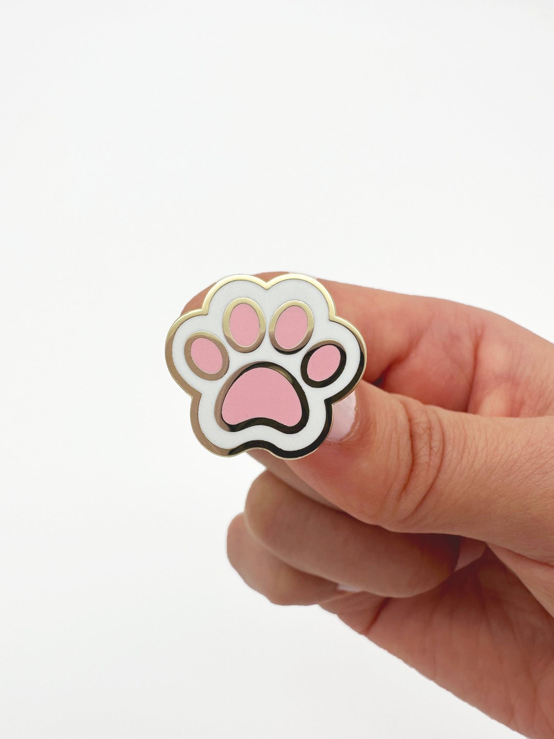 Paw Pin,paw Print Pin,kitty Pin,paw Print Enamel Pin,dog Paw Pin,cat ...