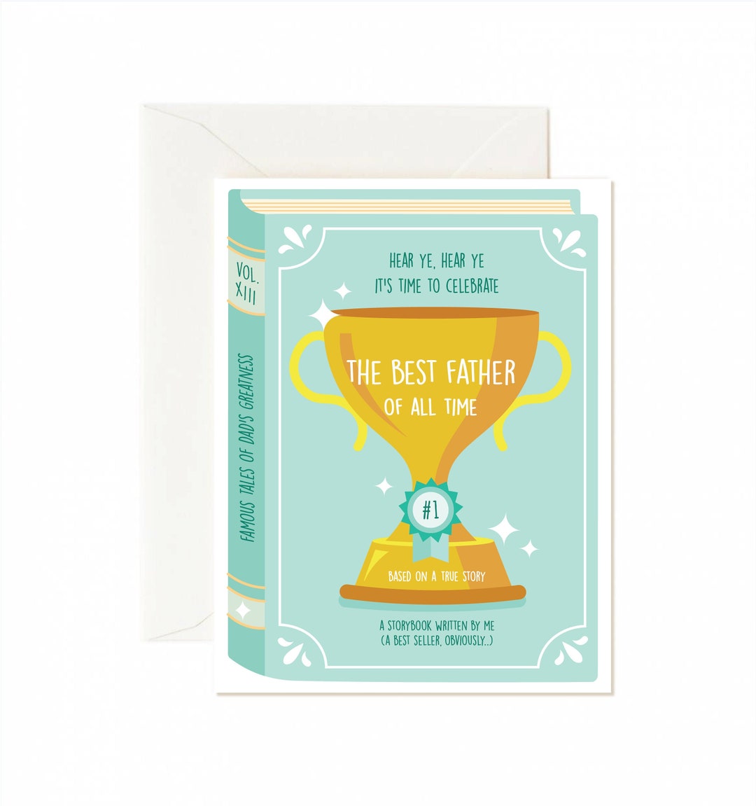 Fathers Day Card,fathers Day Card From Daughter,fathers Day Greeting ...