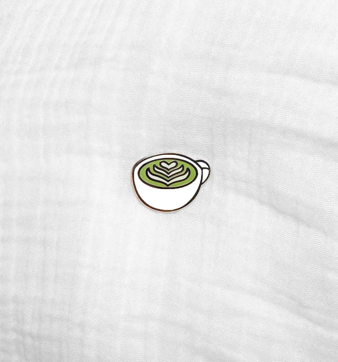 Matcha Latte Pin,matcha Pin,green Tea Pin,japanese Enamel Pin,japanese ...