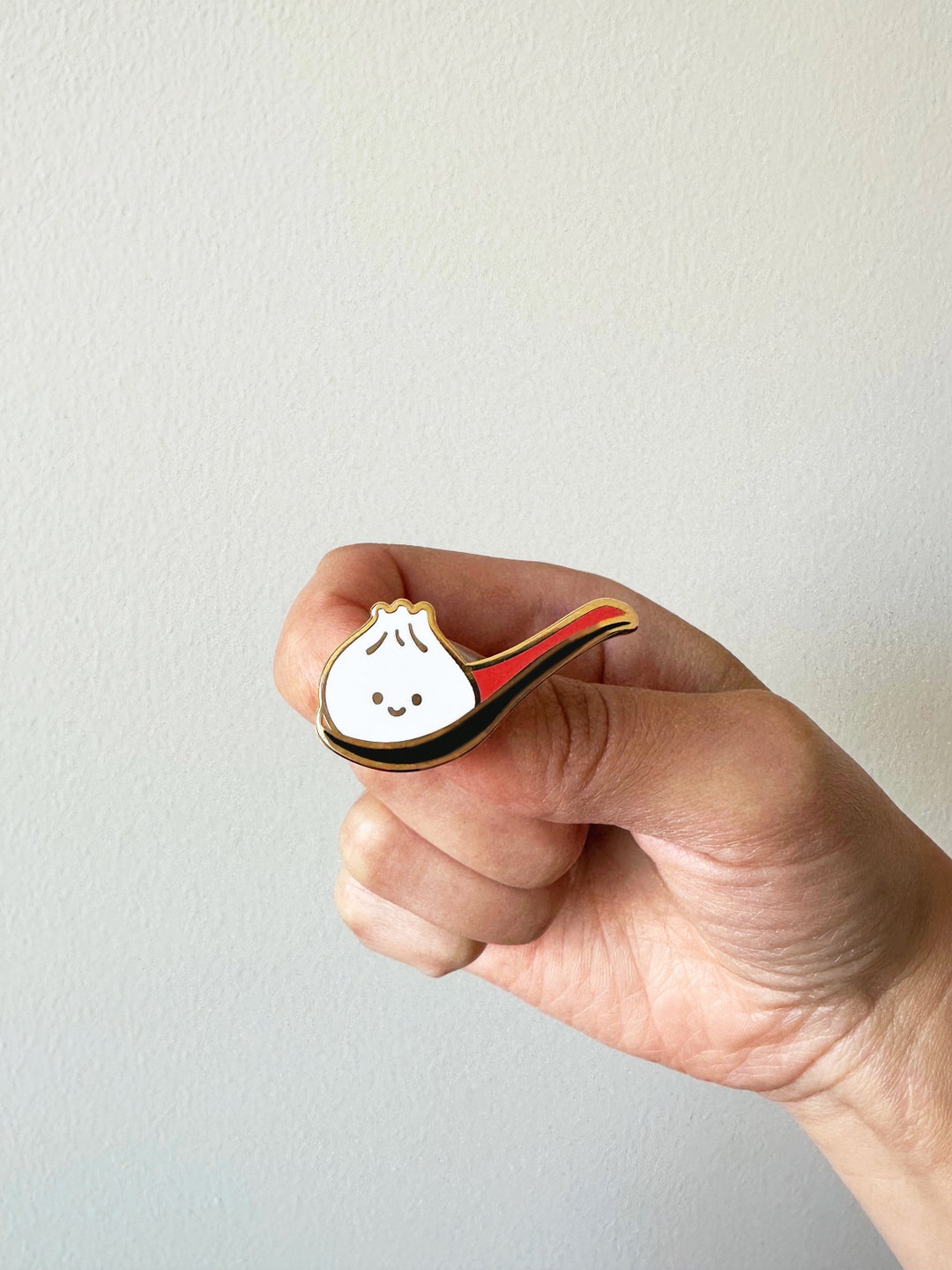 Kawaii Pins for Backpacks,asian Food Pin,dumpling Pin,dumpling Enamel ...