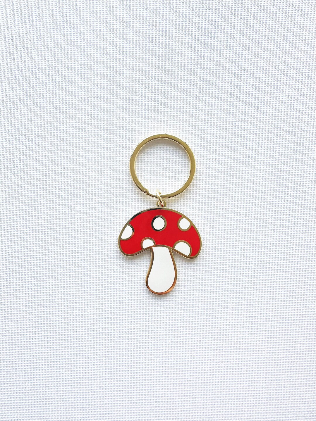 Mushroom Key Chain,red Mushroom,mushroom Keychain,mushroom Gifts for ...