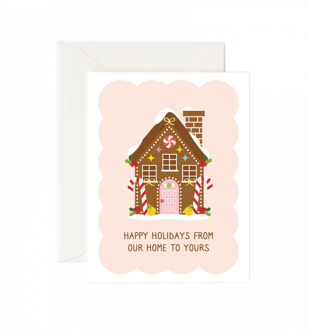 Gingerbread Christmas Card,gingerbread Holiday Card Set,gingerbread ...