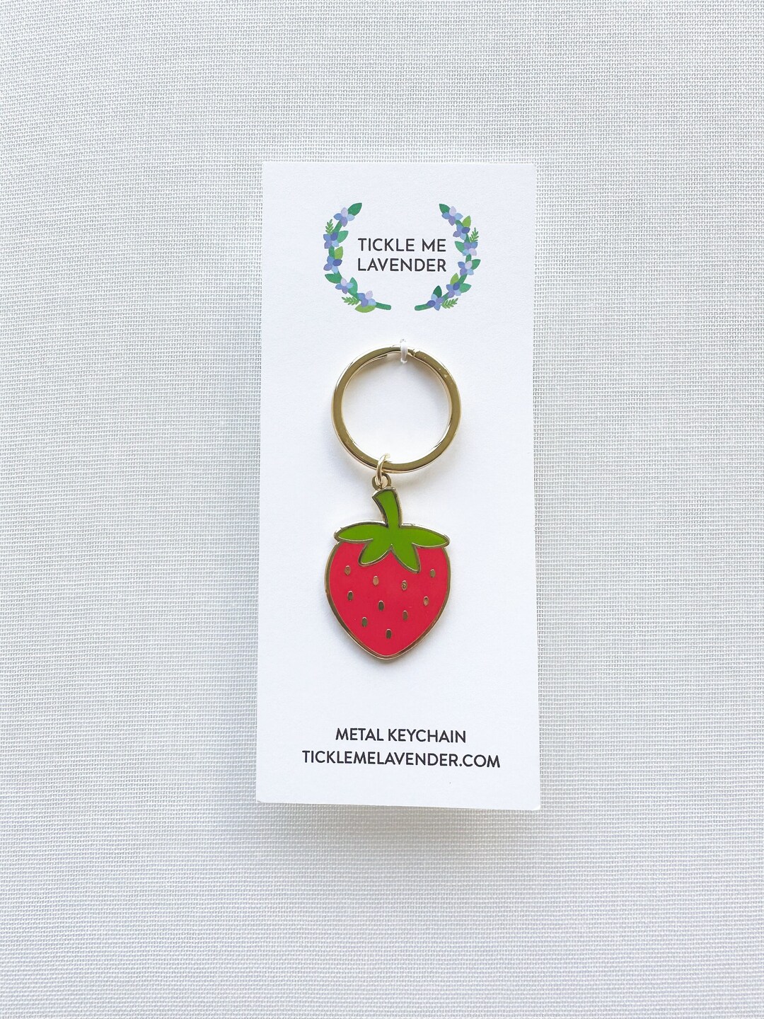 Strawberry Keychain,strawberry Keyring,strawberry Key Chain,berry ...