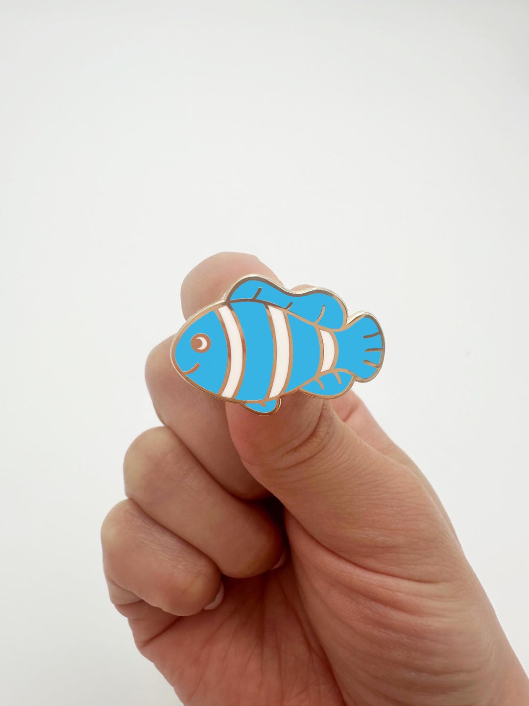 Clownfish Pin,fish Enamel Pin,fish Pin or Brooch,orange Fish,sea Animal ...