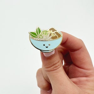 Pho Pin,pho Enamel Pin,noodle Pin,asian Food Pin,viet Pin,vietnamese ...