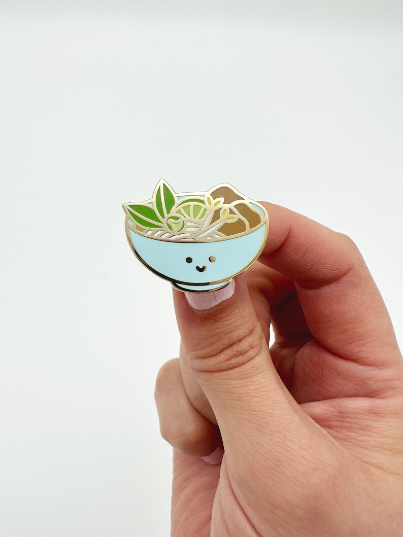 Pho Pin,pho Enamel Pin,noodle Pin,asian Food Pin,viet Pin,vietnamese ...
