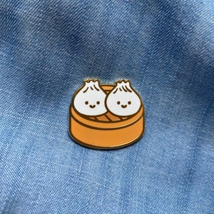 Dumpling Pin,dim Sum Pin,bao Pins,bun Pin,baozi,dim Sum Enamel Pin ...