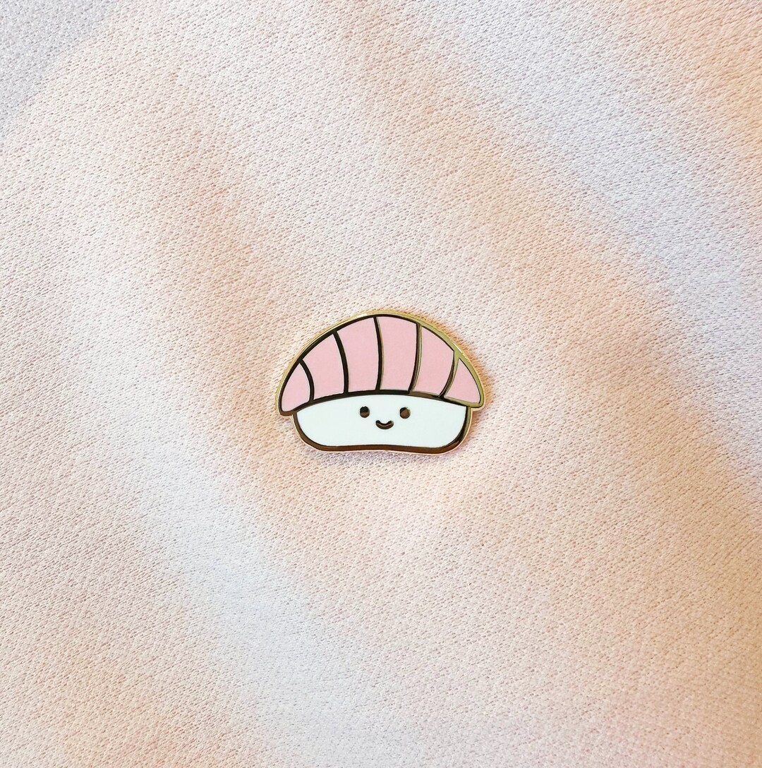 Sushi Pinsnigiri Sushisushi Enamel Pin Setjapanese Enamel - Etsy