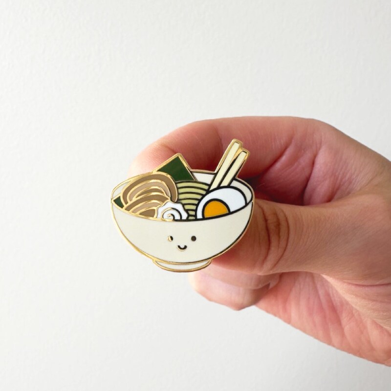 Kawaii Enamel Pin - Etsy