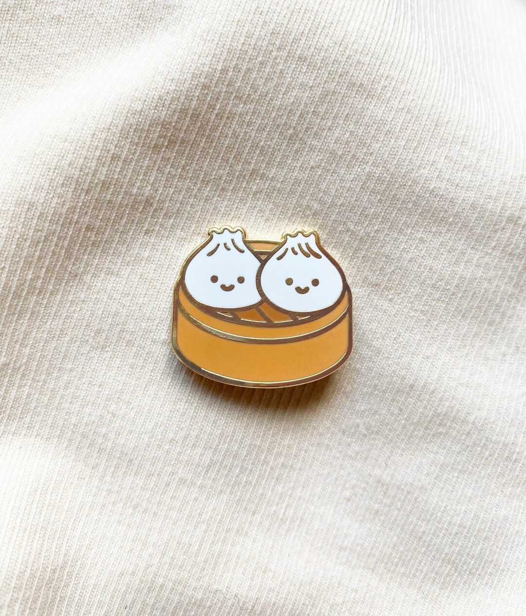 Dumpling Pin,dim Sum Pin,bao Pins,bun Pin,baozi,dim Sum Enamel Pin ...