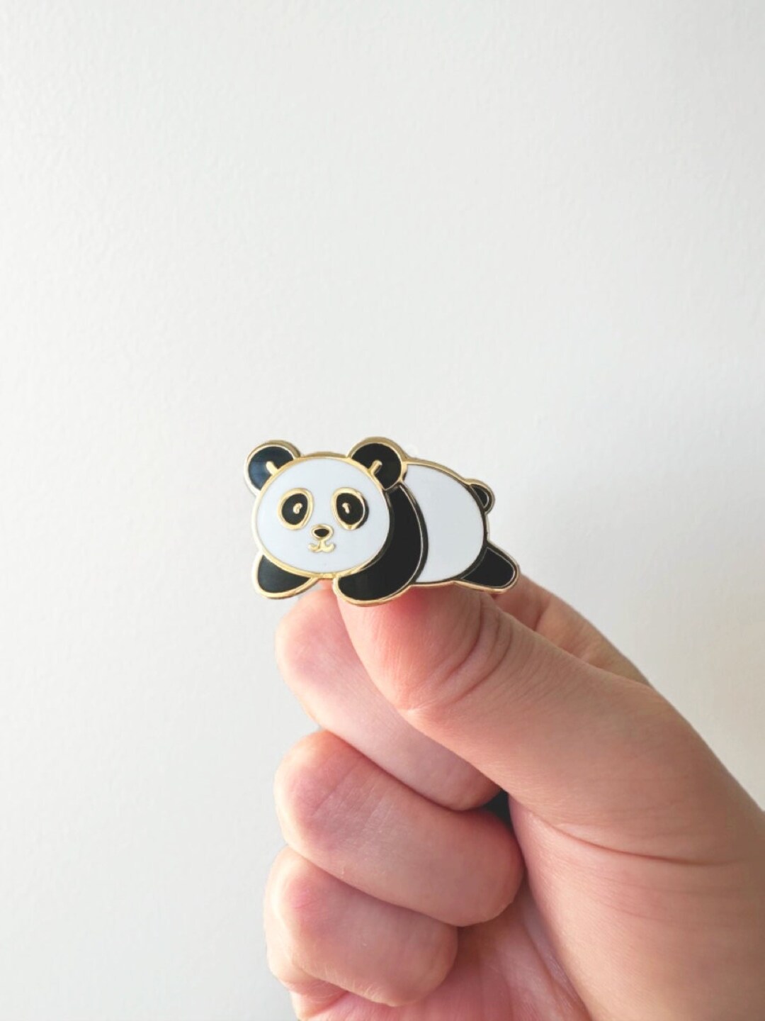 Panda Pin,panda Enamel Pin,animal Pins,animal Enamel Pin,wildlife Pins ...