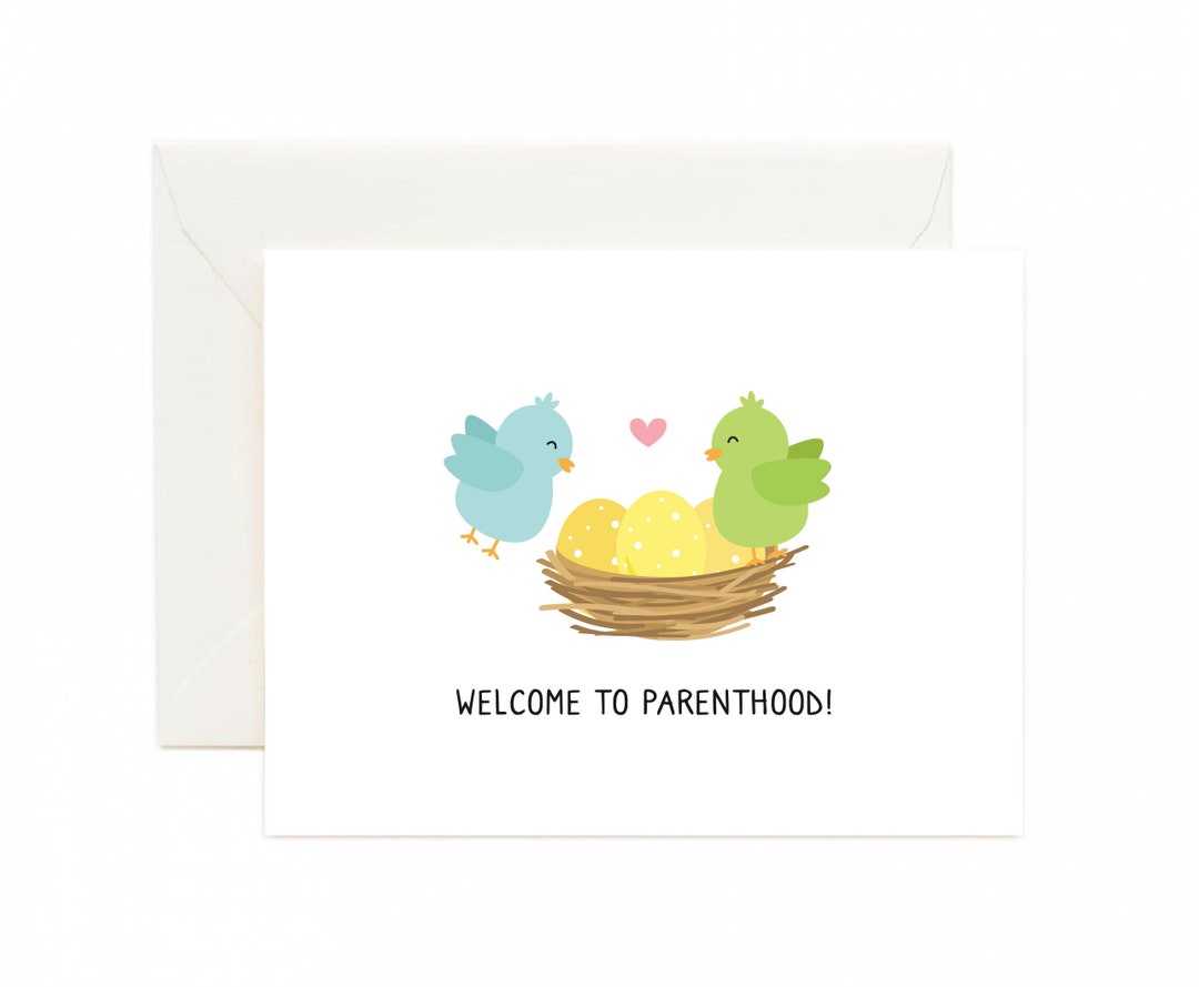 Welcome to Parenthood,baby Card Congrats,welcome Baby Card,baby Card ...